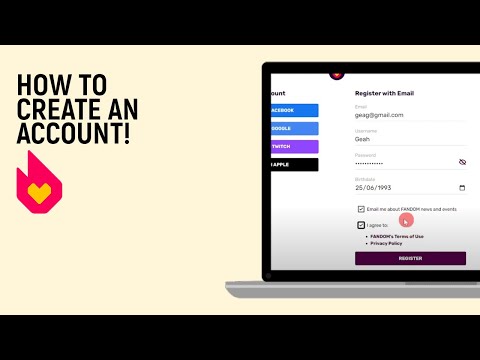 How to Create an Account on Fandom [easy]