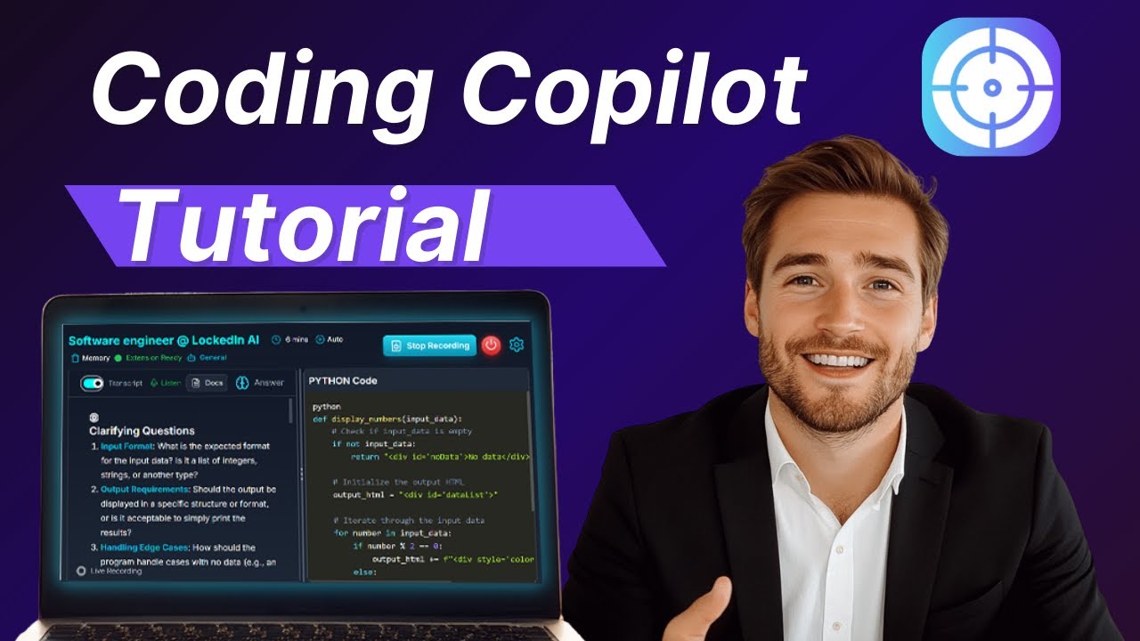 How to Master Coding Interviews -  LockedIn AI Coding Copilot Tutorial