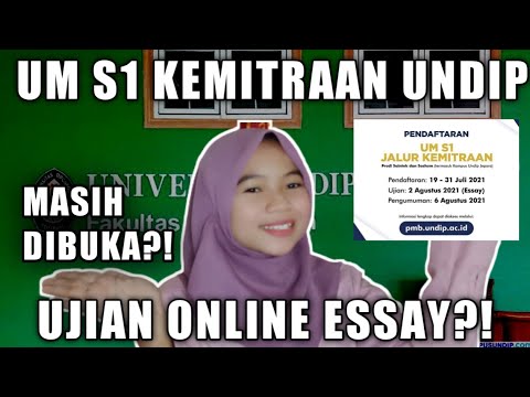JALUR MANDIRI UNDIP S1 KEMITRAAN MASIH DIBUKA