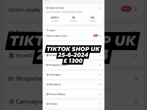 Tiktok Shop UK Summer Sale