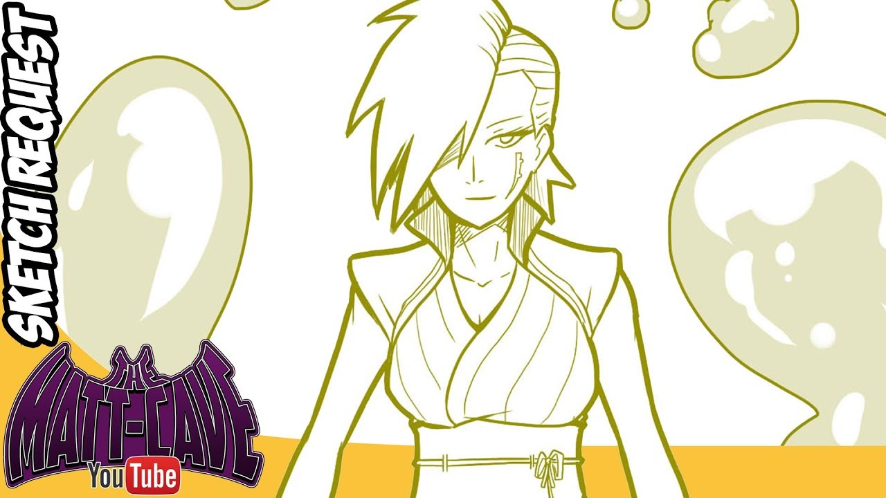 Sketch Request - Fusion OC Utada and Kagura Karatachi