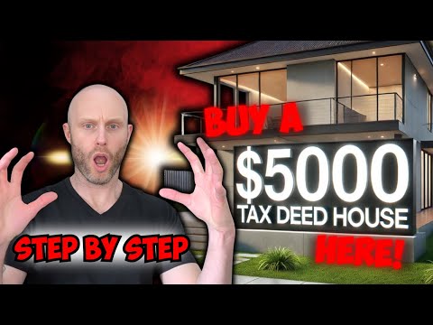 Buy A $5000 Tax Deed House Here | Step By Step