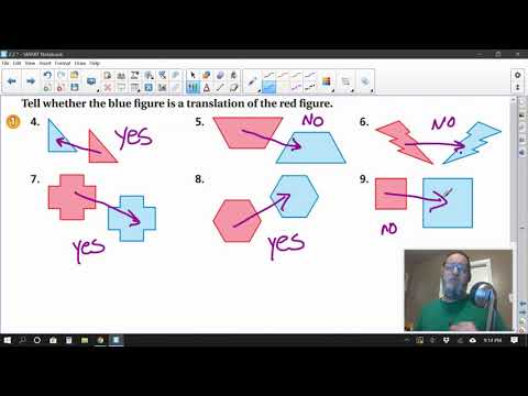 Transformations - Translations - Middle School Math