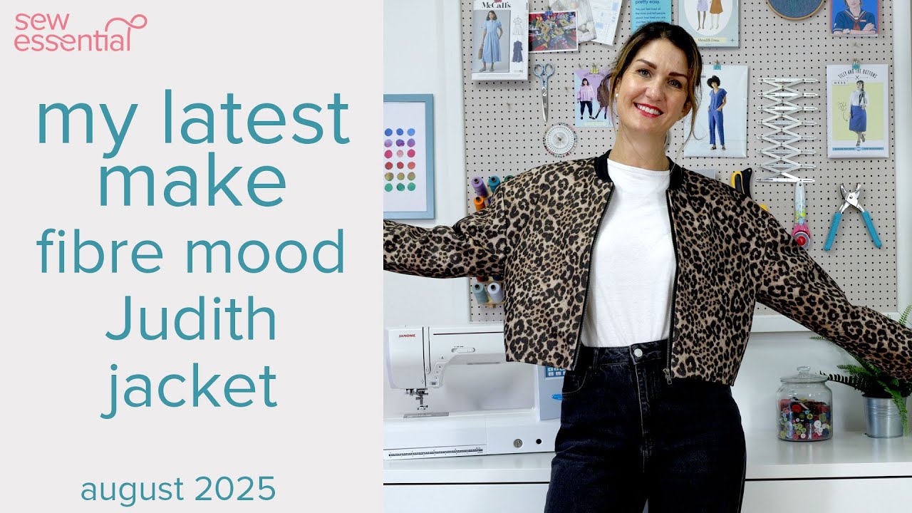 Sew an Amazing Bomber Jacket This Autumn - Fibre Mood Judith Sewing Pattern