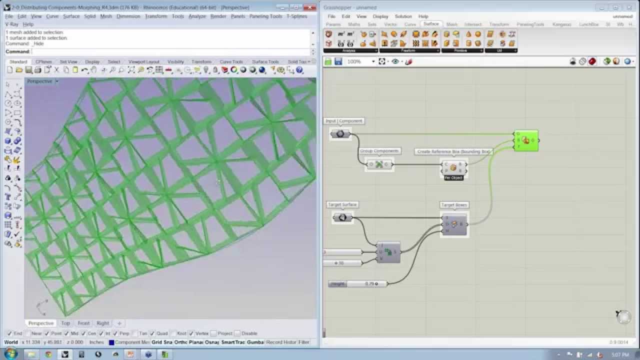 Algorithmic Design 12 | Surface Morphing Cont'd