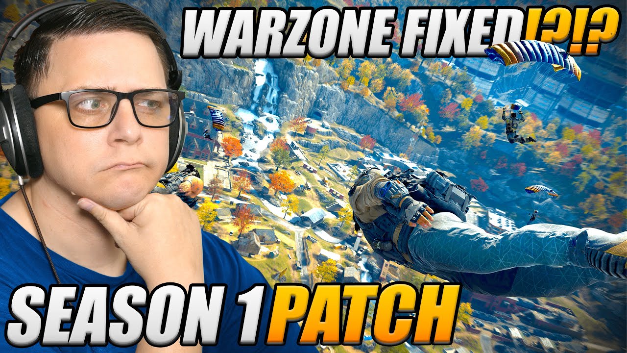 The Fixes We've Waited Years For… Warzone Season 1 Patch Notes