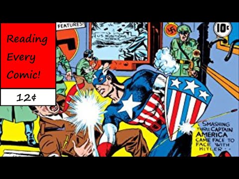 Captain America Comics #1 (Reading Every Marvel Comic) First Appearance of Captain America
