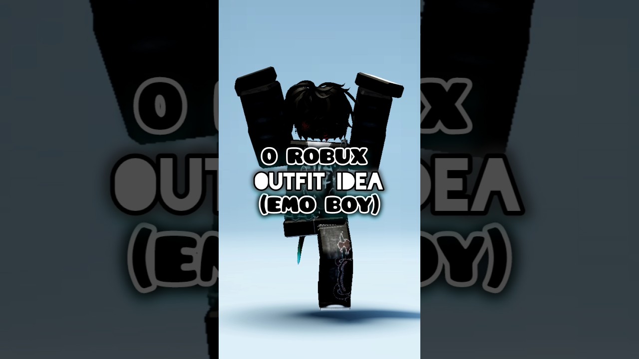 0 ROBUX OUTFIT IDEA *EMO BOY*||#roblox #0robuxoutfitideas #emo #shorts #trending #viral