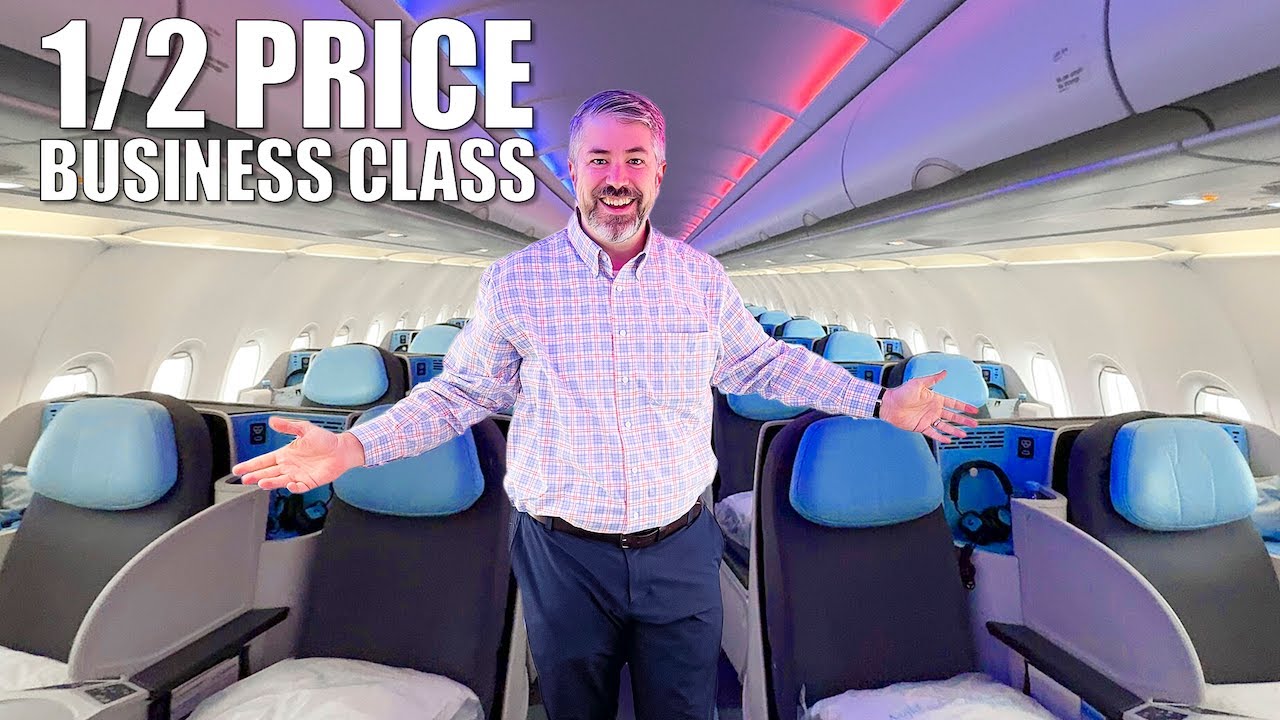 LUXURY for LESS: All-Business Class Flight (Paris-NYC)