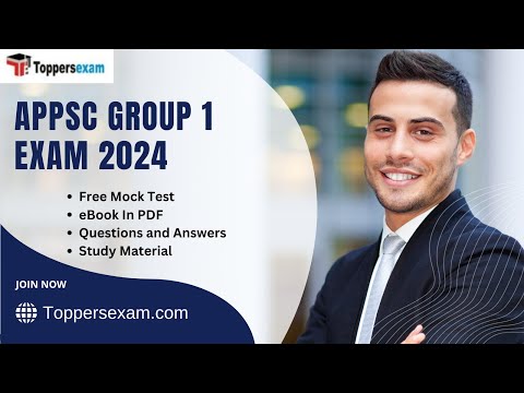 APPSC GROUP 1 Online Test Series 2024, Question Paper, Syllabus 2024
