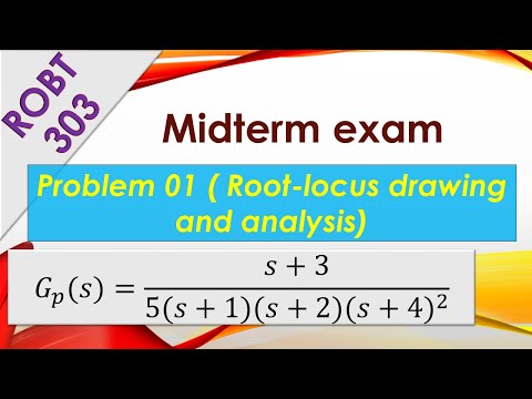 ROBT 303 - Midterm exam solution: Problem 01
