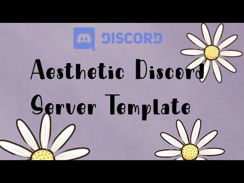 aesthetic discord server template #3 | Discord Server Template