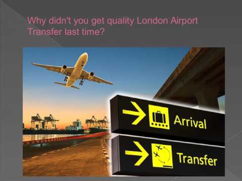 The Advantages of Airport Taxi Transfers London