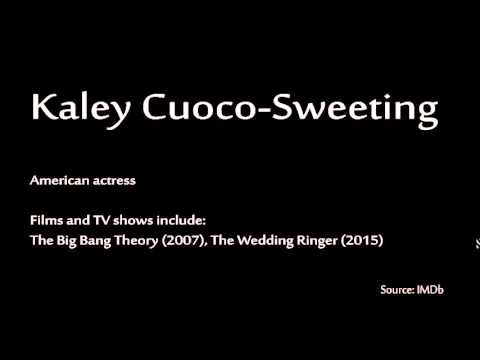 How to pronounce - Kaley Cuoco-Sweeting