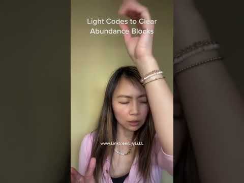 Light Codes to Clear Financial Abundance Blocks