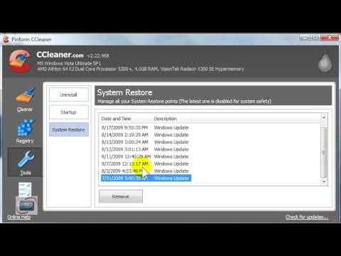 How to use CCleaner - Advanced Edition