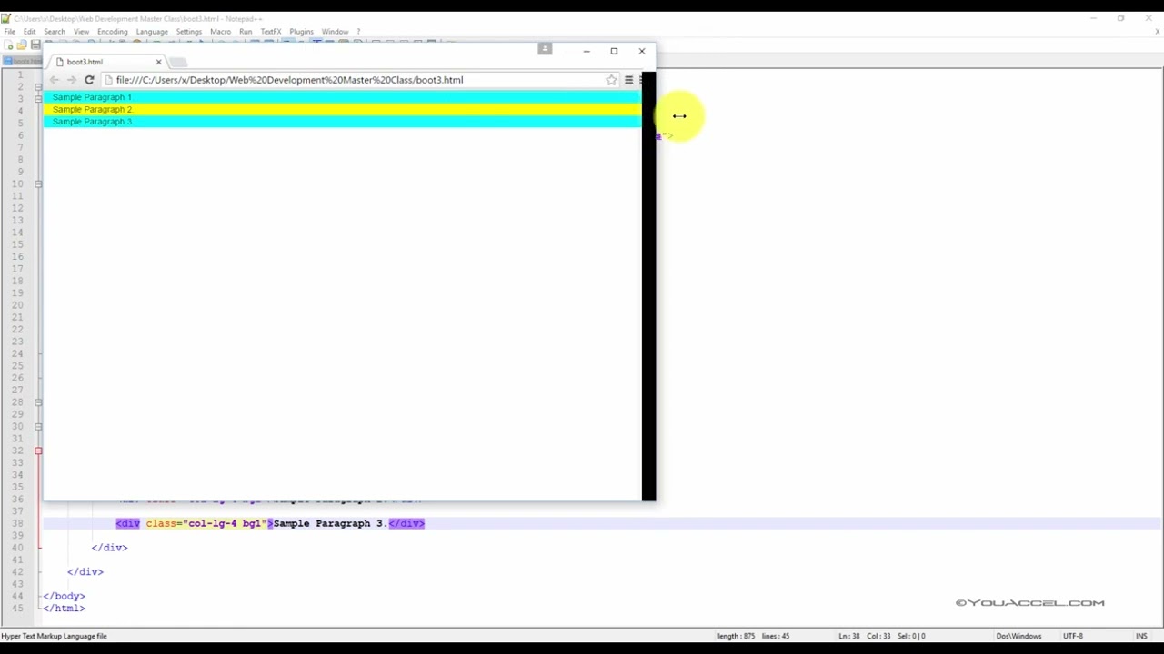 5. Bootstrap Three Column Layouts