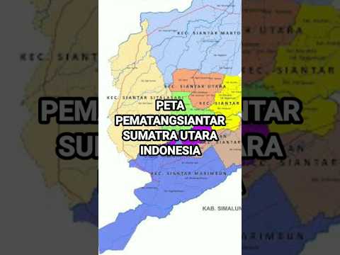 Peta Pematangsiantar Sumatra Utara Indonesia | AkuPeta