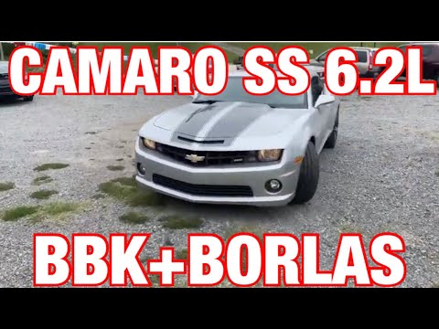 2010 Chevy Camaro SS 6.2L LS BBK HEADER EXHAUST + BORLA ATAKS!