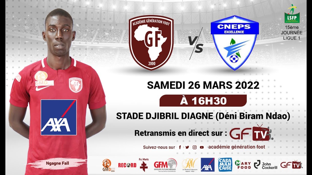 Site officiel – Académie Génération Foot