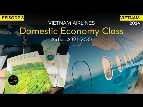 Vietnam Airlines Economy Class (Domestic) Review | 🛫SGN➡️DAD🇻🇳