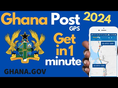 How to Get your GhanaPostGPS-Digital Address/GHpostGPS Code for your location in 2024