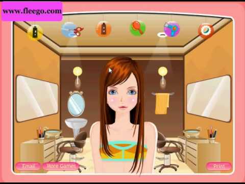 hair salon games for girls