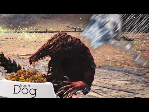 Steam Community :: Video :: You Can "Pet'" the Dog in MHW