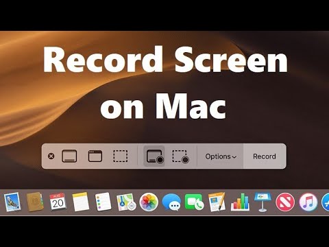 How to Screen Record With Audio on MacBook!