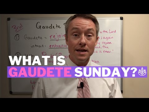 What is Gaudete Sunday? 3 Things to Know about the 3rd Sunday of Advent