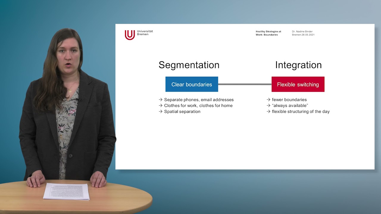 Video 2: Boundaries | Healthy Strategies at Work