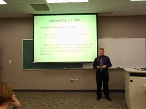 Controversial Issues in Psychological Science: Personality Stability