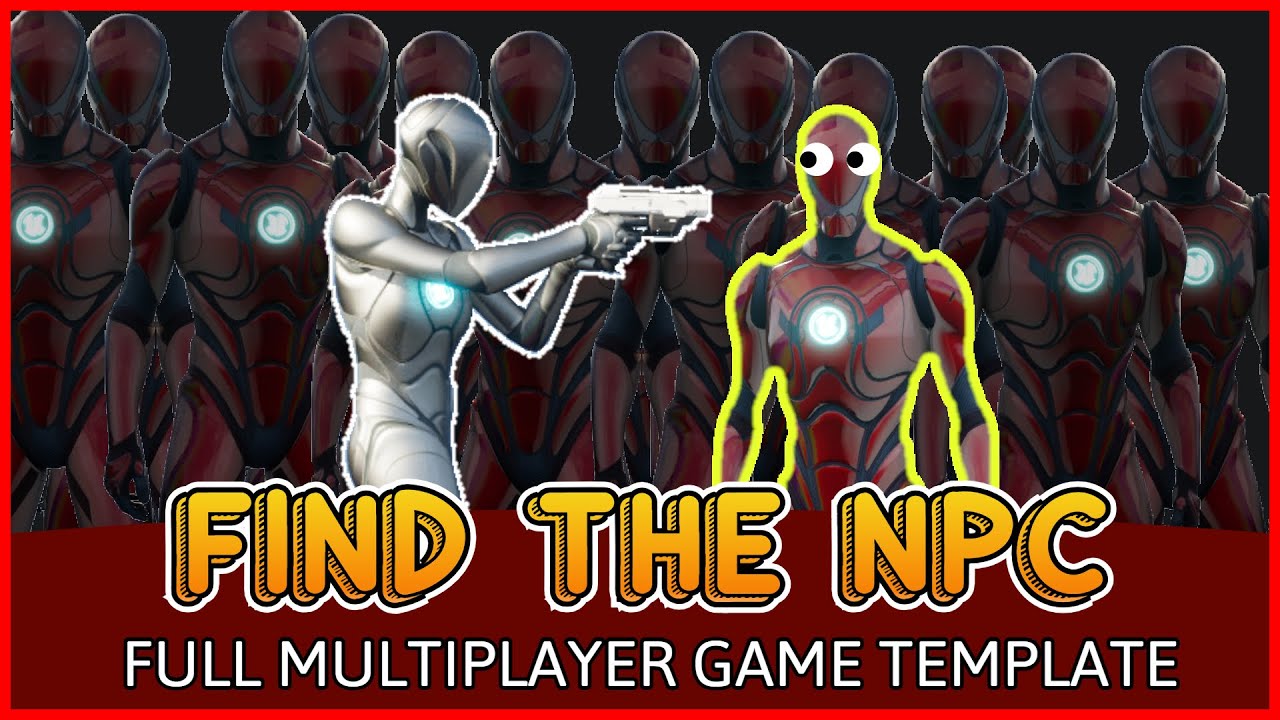 Find the NPC - Full Multiplayer Game Template