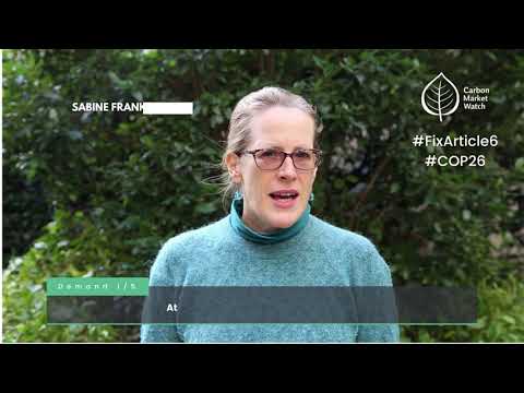 #COP26 Demand 1 | Let's #FixArticle6 - No horse trading