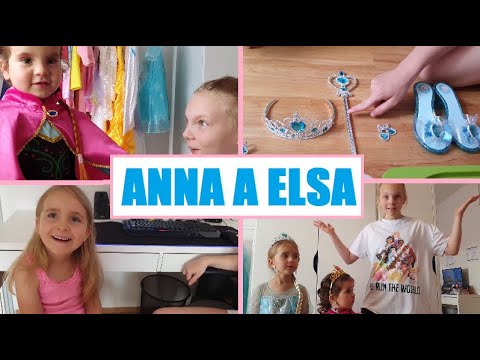 ANNA A ELSA | Jsme princezny👑👑👑 | Máma v Německu