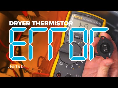 How to test Samsung dryer thermistor. Samsung dryer tS, tO, tC and tC5 error codes FIXED!