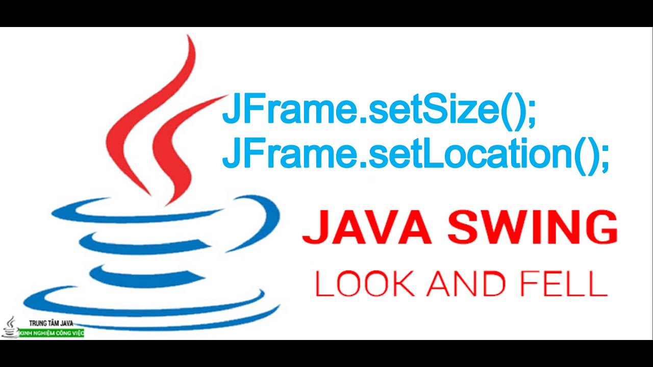 java swing || setSize() || setLocation()|| how to set jframe size ||99 point || azeem joogi
