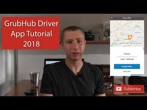 GrubHub Delivery App for Drivers Tutorial