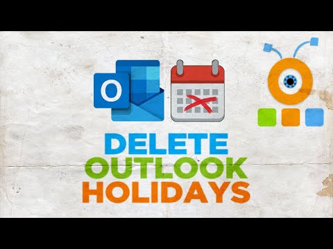 How to Delete Outlook Holidays