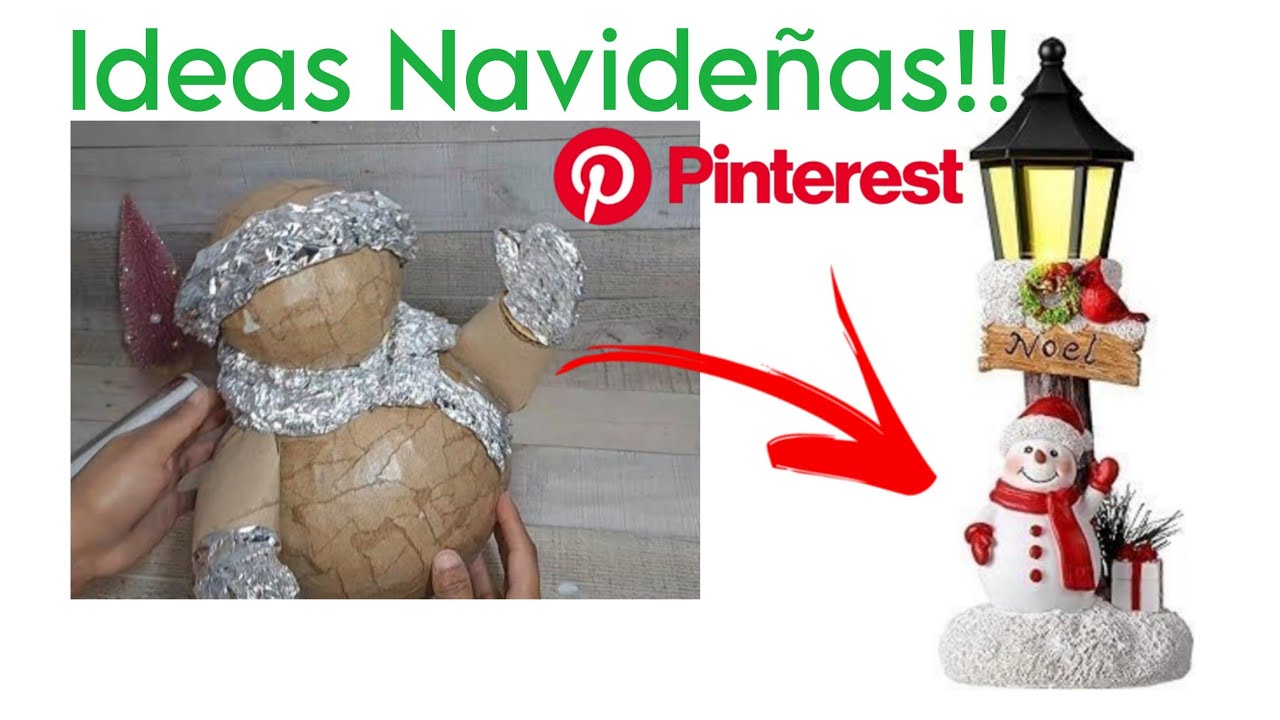Como hacer un MUÑECO de NIEVE ☃️ NAVIDEÑO con RECICLAJE // MERRY CHRISTMAS 2024