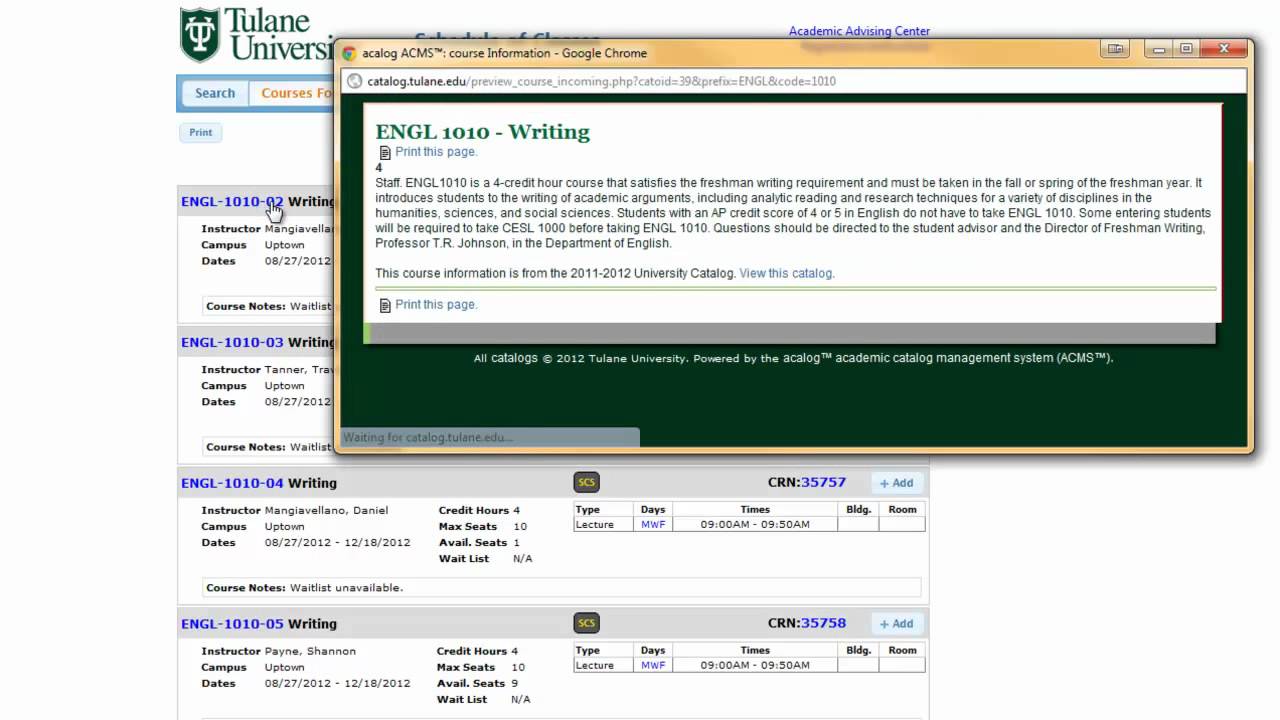 Schedule of Classes Tutorial.mp4