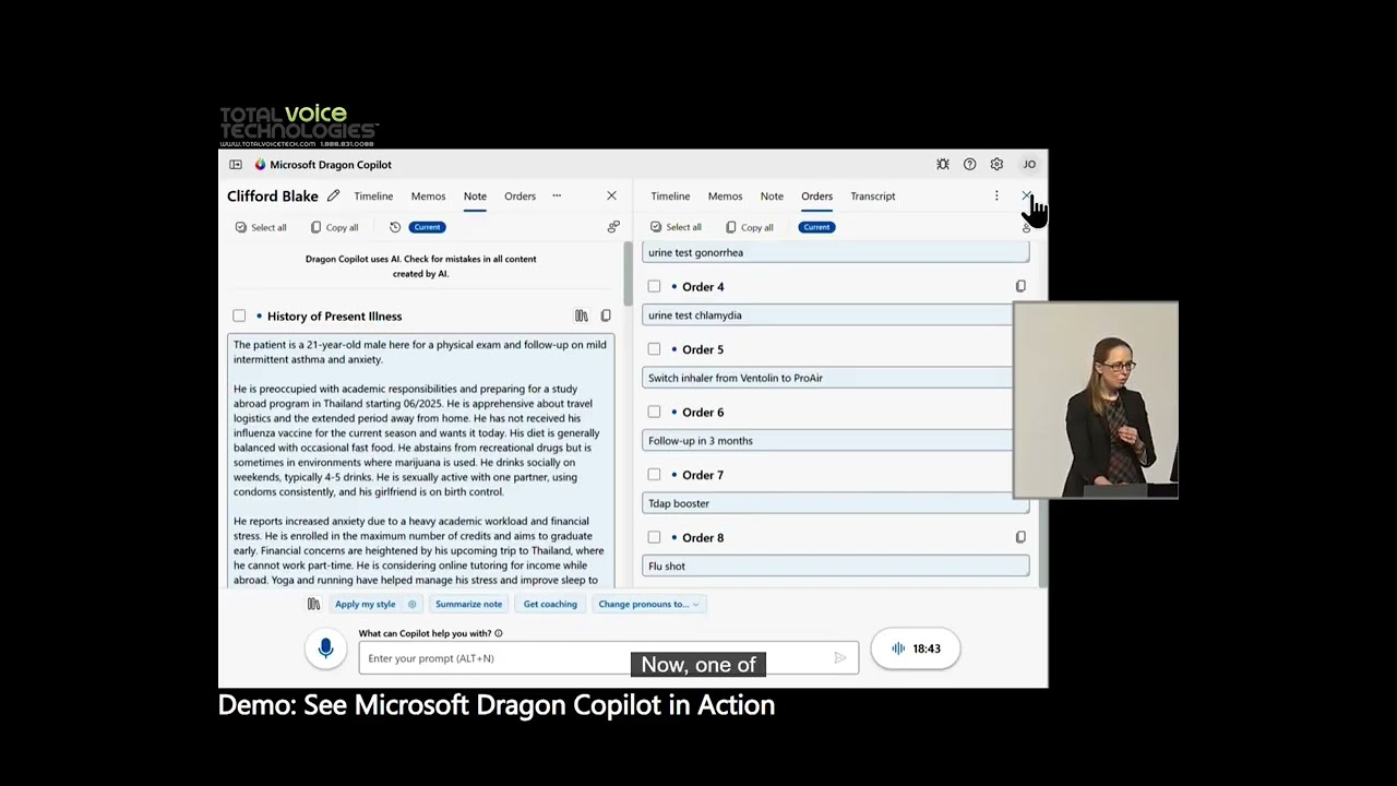 Microsoft Dragon Copilot Demo | Clinical AI in Action