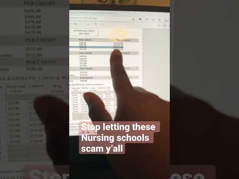 Be smart and do your research BEFORE choosing a nursing program.