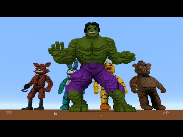 lego hulk gigante minecraft Build Minecraft Map