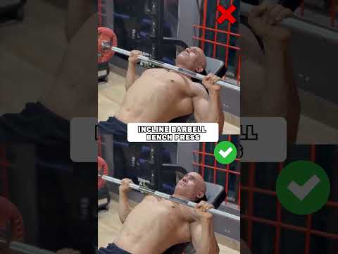 "🚨 Barbell Incline Bench Press Mistakes & How to Fix Them for Bigger Gains! 💪✅"
