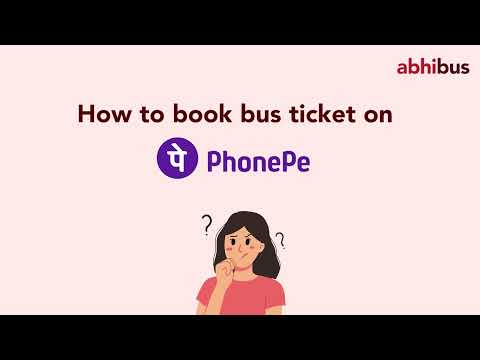 How to book bus tickets online on PhonePe App?