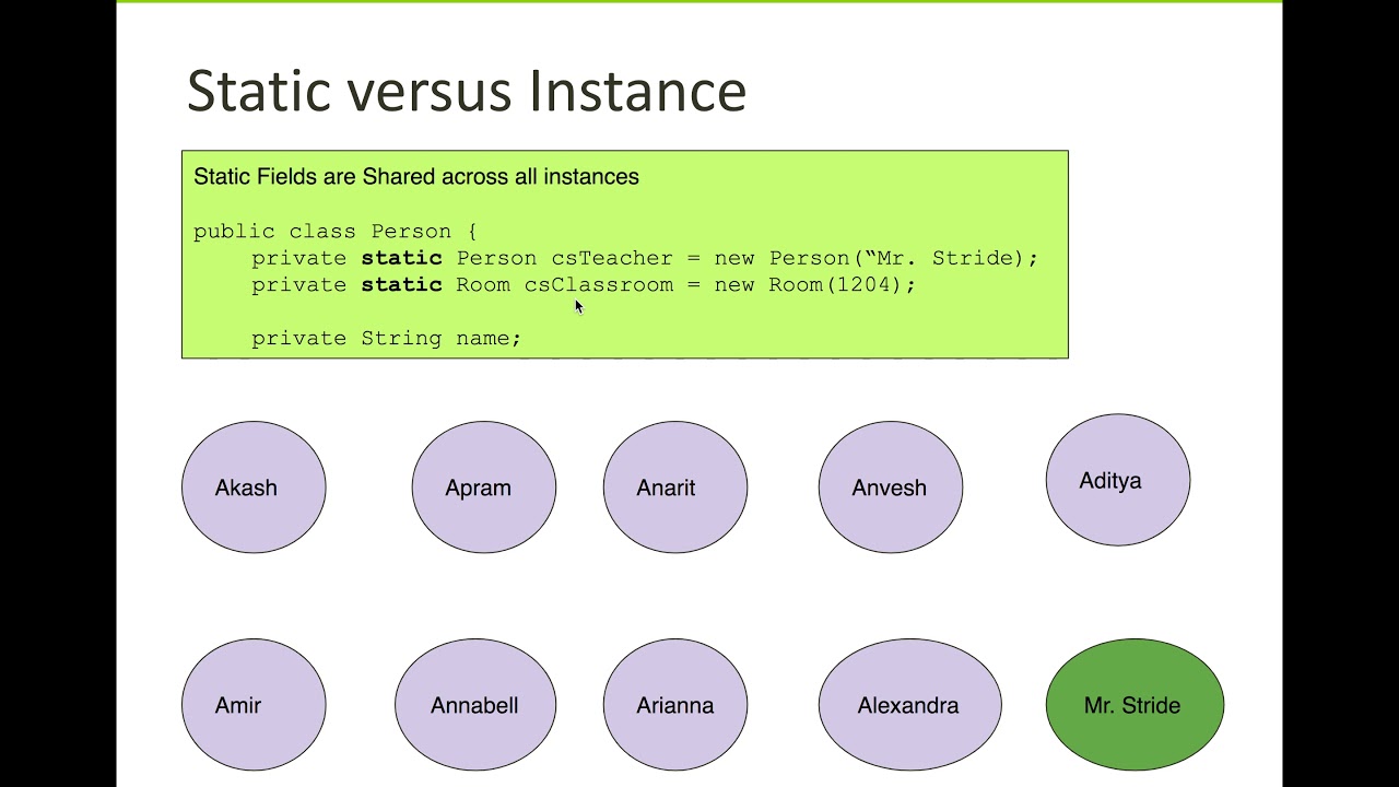 8-9 Static vs Instance