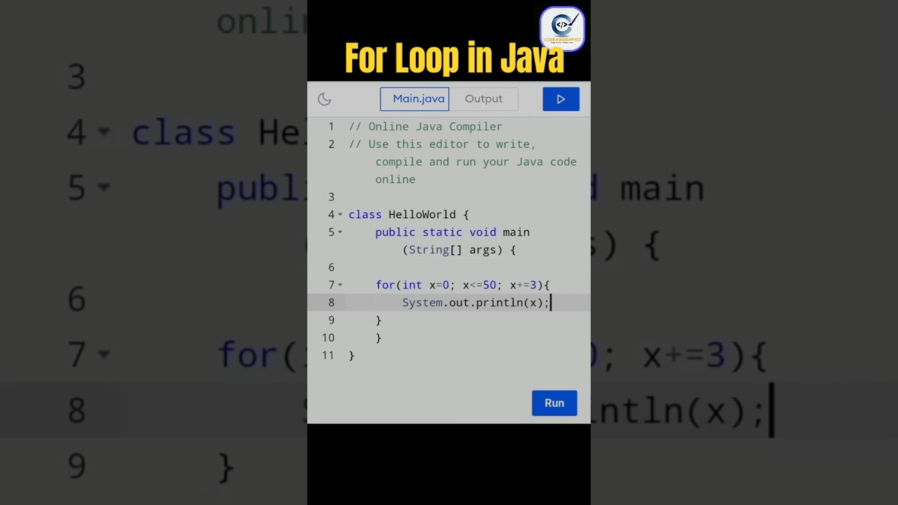 Understanding For Loop in Java | For loop Example #java #programming #forloop