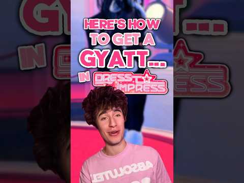 HOW to have a GYATT in Dress to Impressβ¦ππ