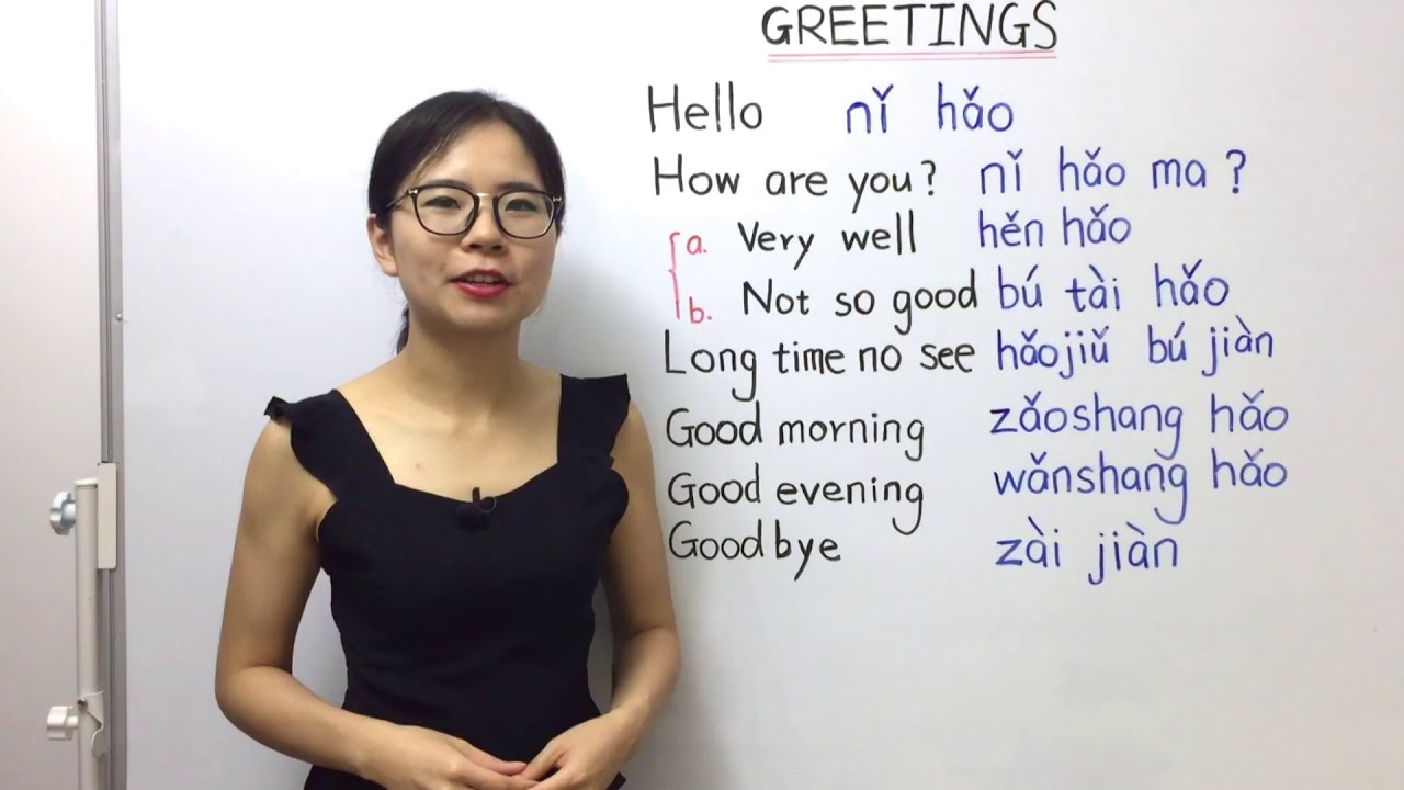 How to Greet People in Mandarin Chinese | Beginner Lesson 4 | HSK 1